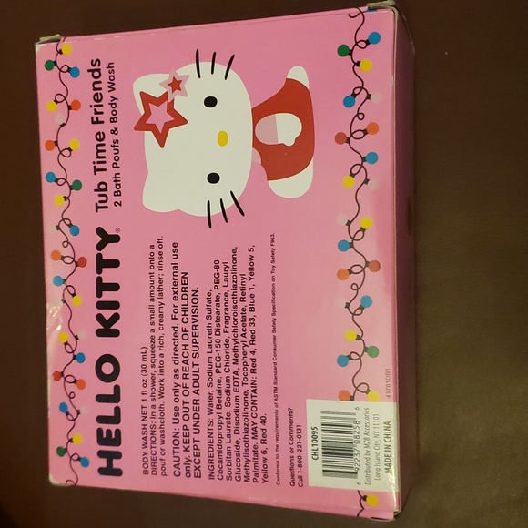 Hello Kitty | Bath, Skin & Hair | Hello Kitty Cotton Candy Body Wash ...